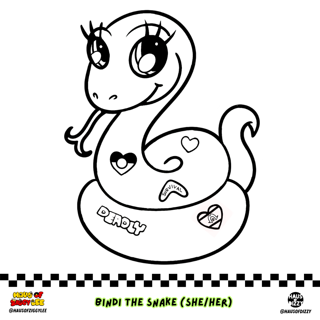Bindi the Snake – Haus of Ziggy Lee