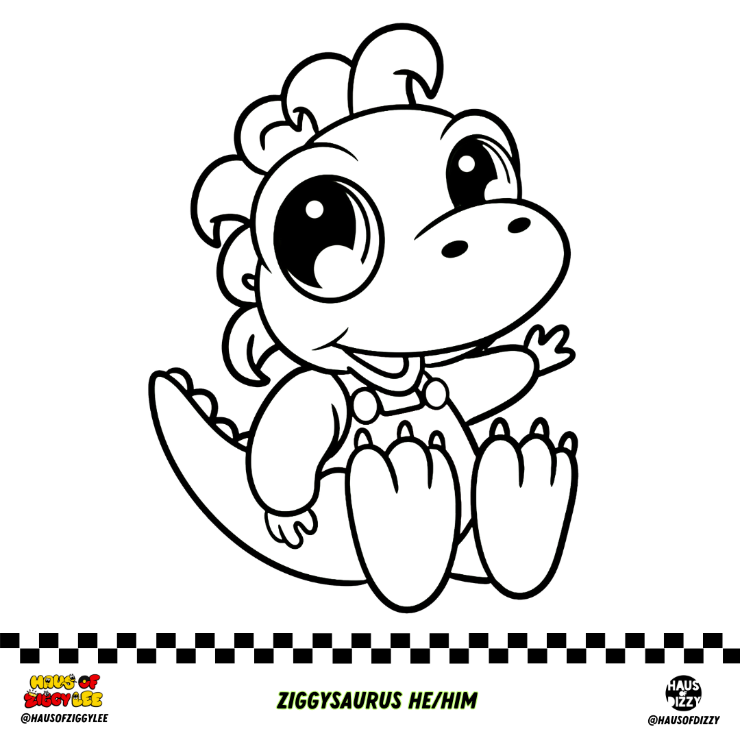 Colouring in Pages – Haus of Ziggy Lee
